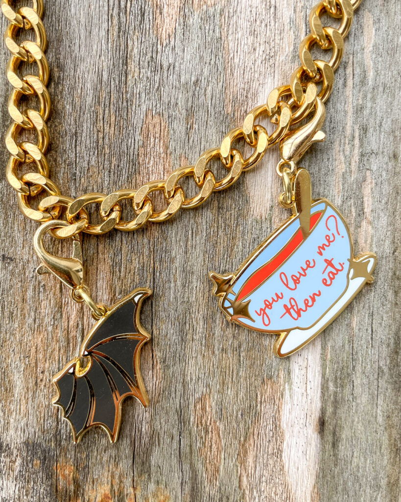 ACOTAR Charm Set - Bookish Charms by Blissfully Bookish