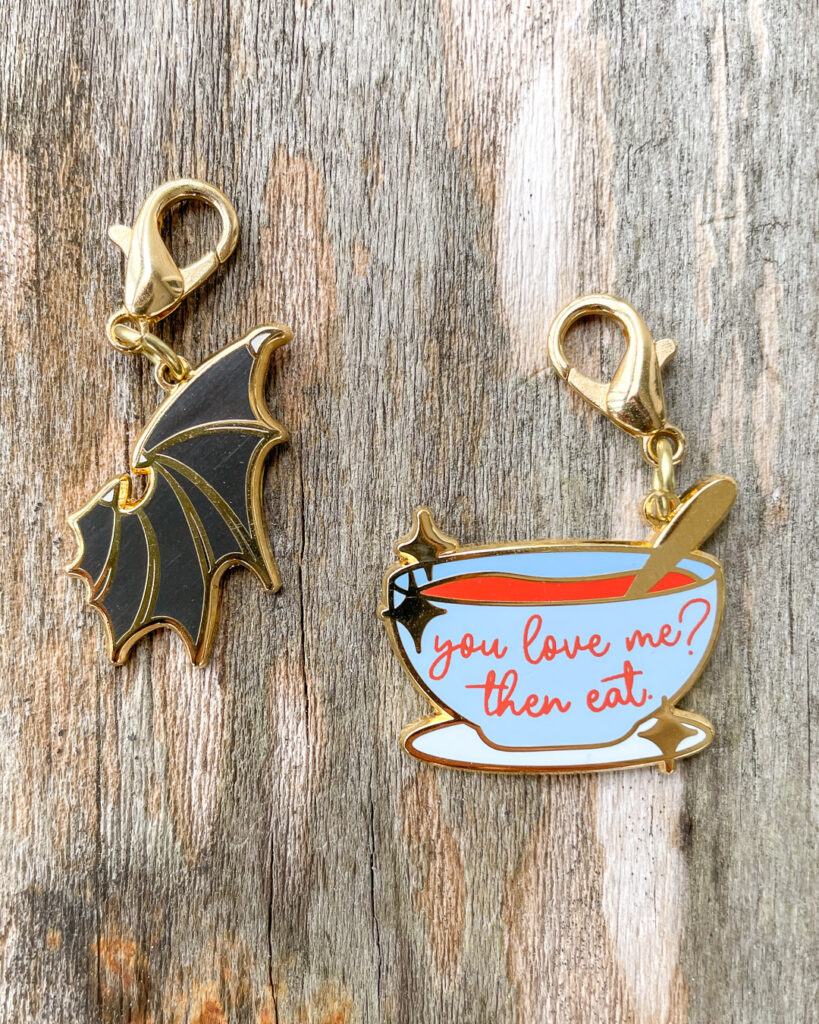 ACOTAR Charm Set - Bookish Charms by Blissfully Bookish