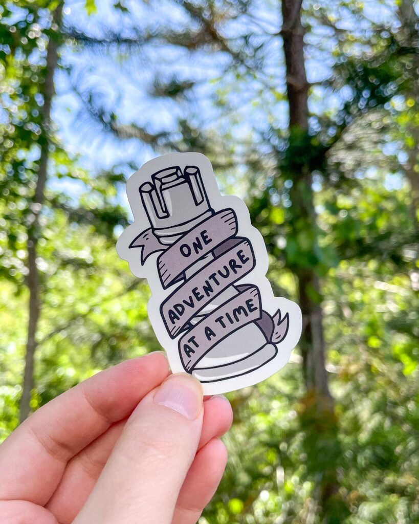 ADSOM Rook Sticker - Blissfully Bookish