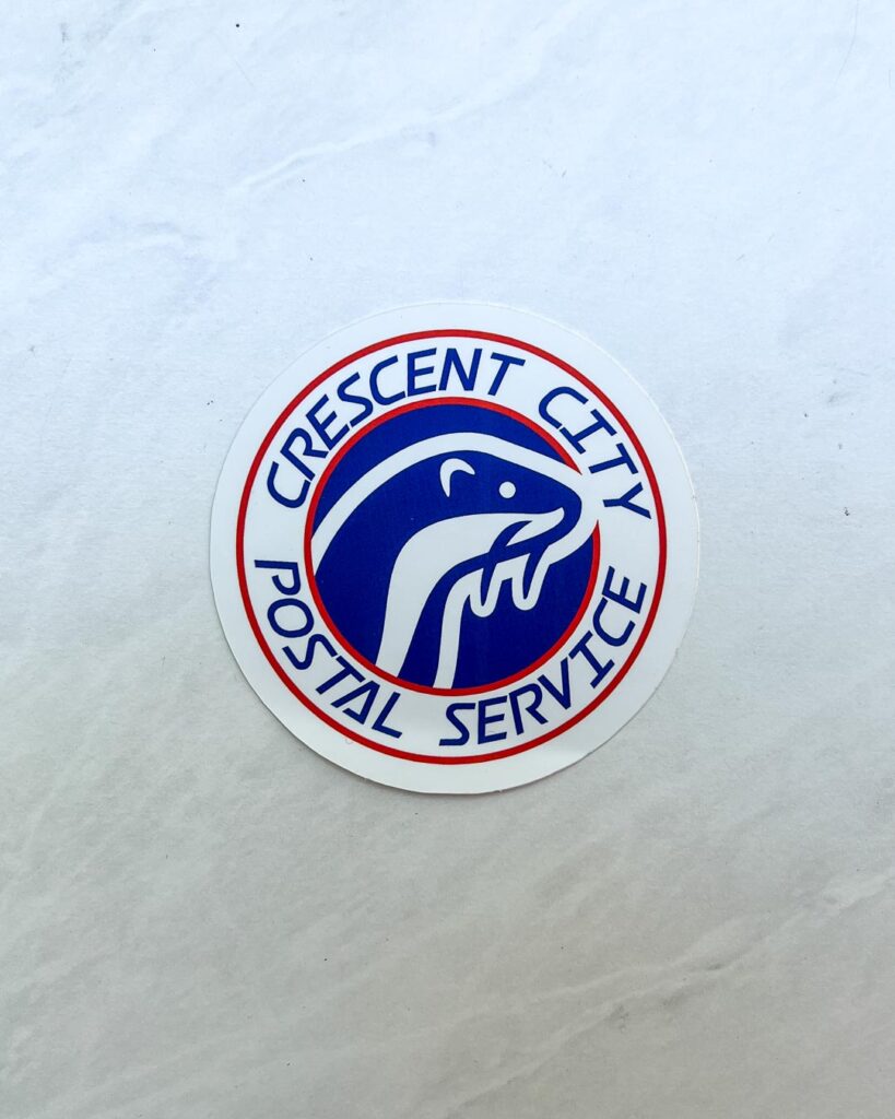 Crescent City Postal Service Sticker - Blissfully Bookish