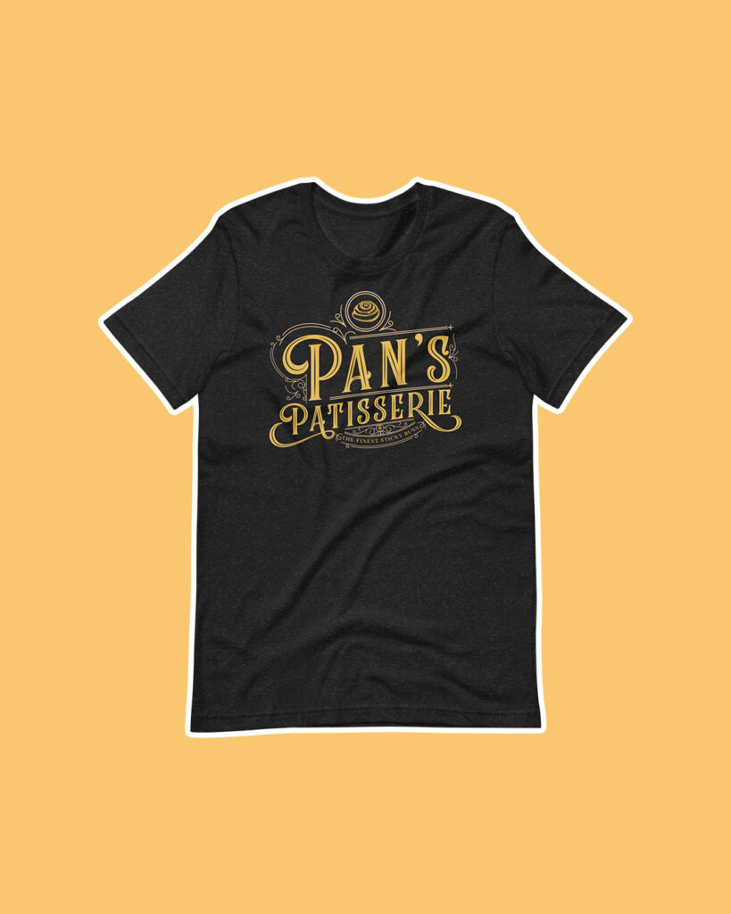 Pan's Patisserie - Serpent & Dove Shirt by Blissfully Bookish